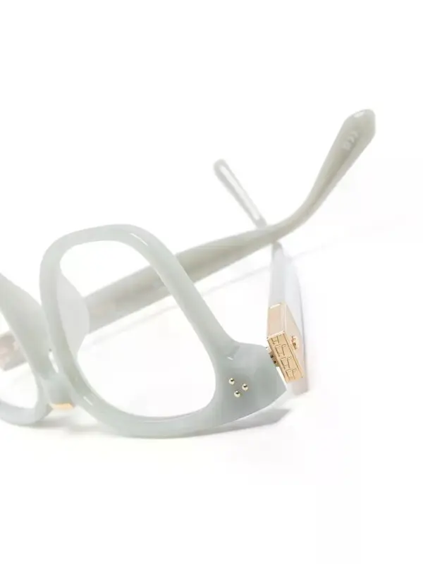 Linda Farrow Steffen Square Frame Eyeglasses