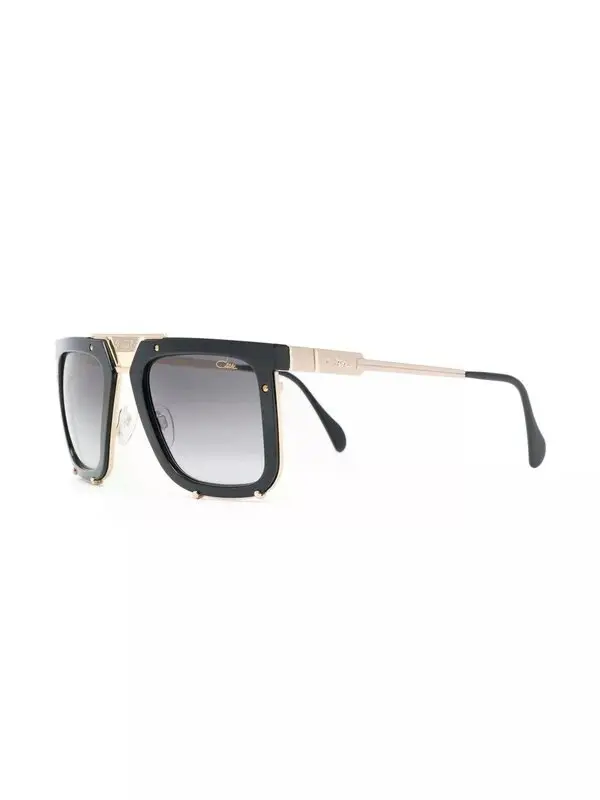 Cazal Oversized Square-frame Sunglasses - Black