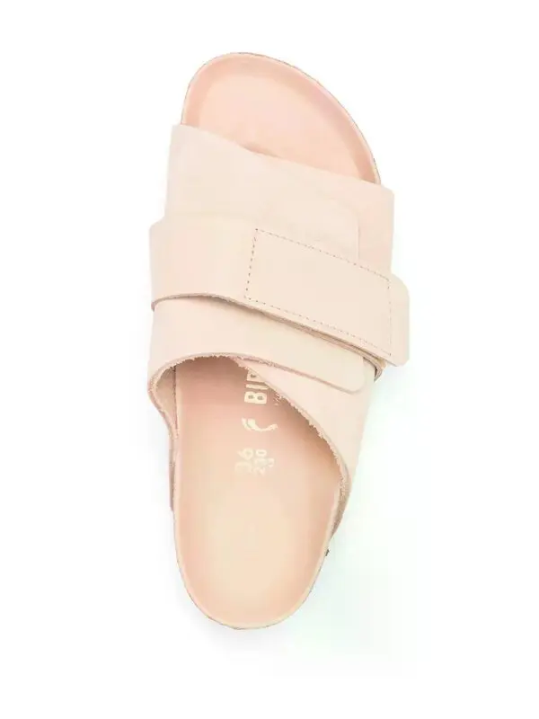 BIRKENSTOCK Kyoto Leather Sandals - Neutrals
