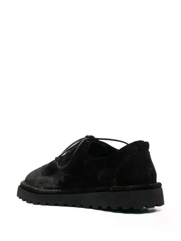 Marsèll Sancrispa Suede Derby Shoes - Black