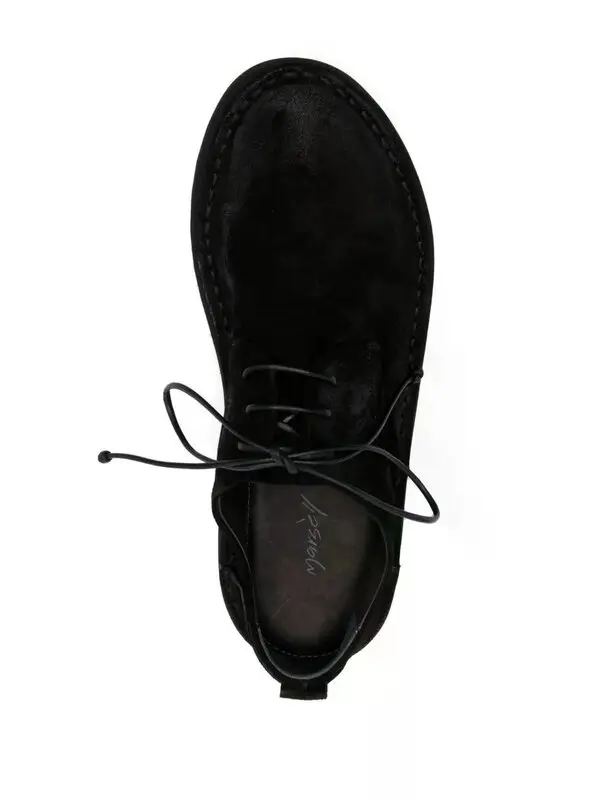 Marsèll Sancrispa Suede Derby Shoes - Black