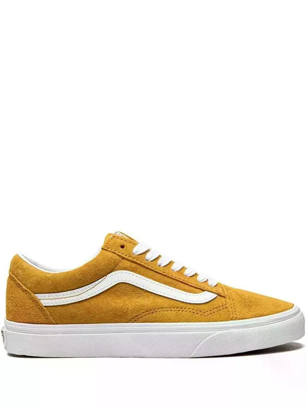 VANS Old Skool Pig Suede Sneakers - Yellow