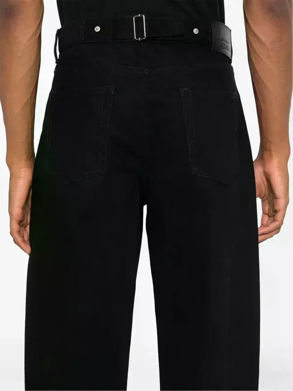Alexander McQueen Mid-rise Barrel Leg Jeans