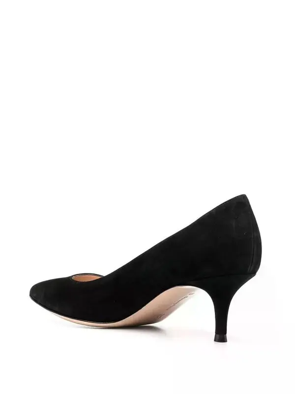 GIANVITO ROSSI Suede Pumps - Black