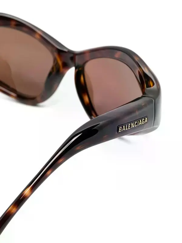 Balenciaga Orbit Cat Eye Sunglasses - Brown