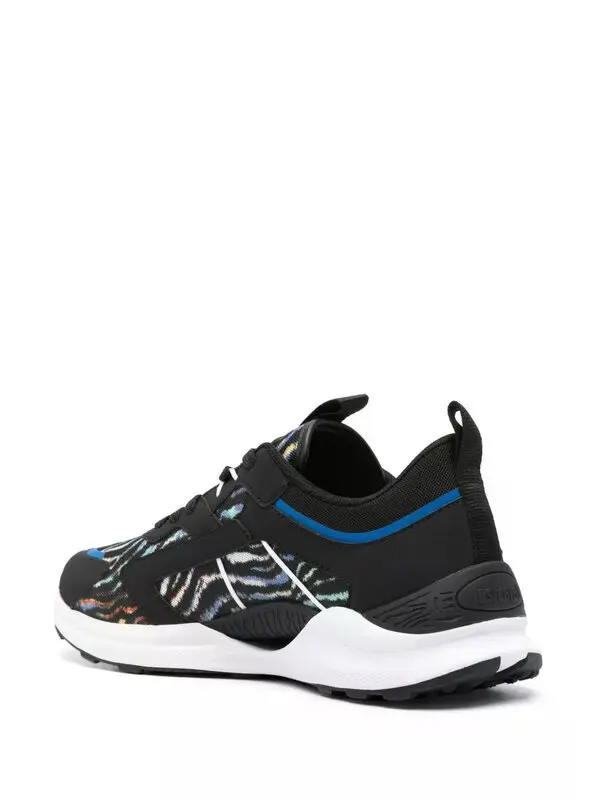 Just Cavalli Tiger Print Lace-up Sneakers