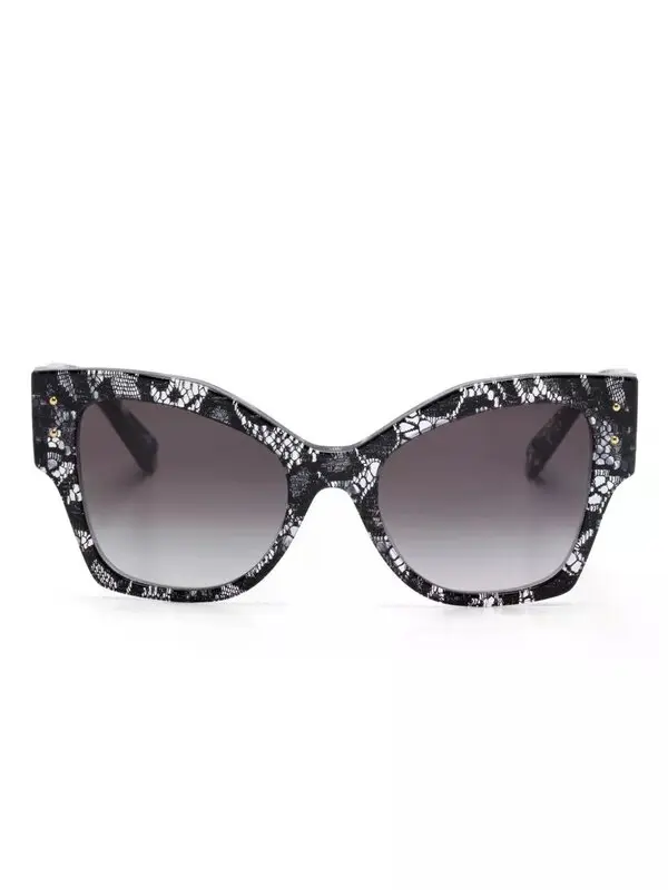 Dolce & Gabbana Dg 4478 Cat Eye Sunglasses - Black