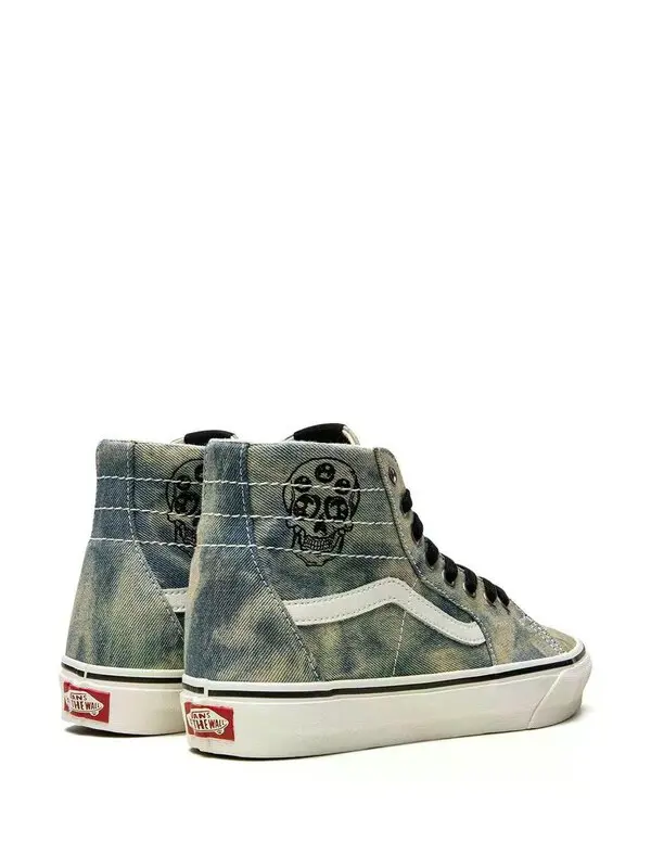 VANS Sk8-hi Tapered Sneakers With Acid Wash Detailing
