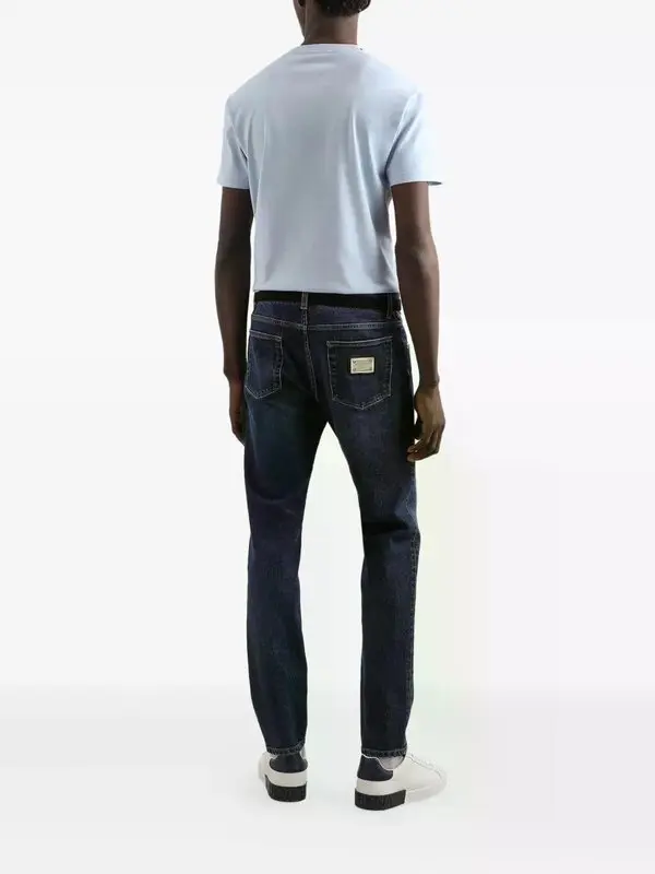 Dolce & Gabbana Logo Plaque Jeans