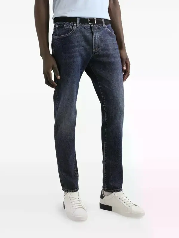 Dolce & Gabbana Logo Plaque Jeans