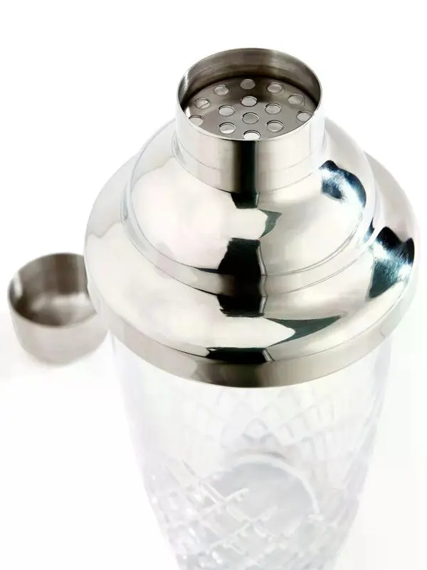 SOHO HOME Barwell Crystal Martini Shaker - Neutrals