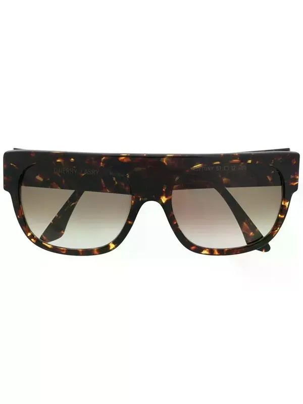 Thierry Lasry Square Frame Sunglasses - Brown