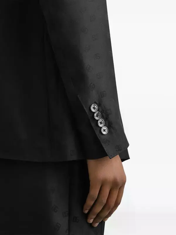 Dolce & Gabbana Logo-jacquard Blazer