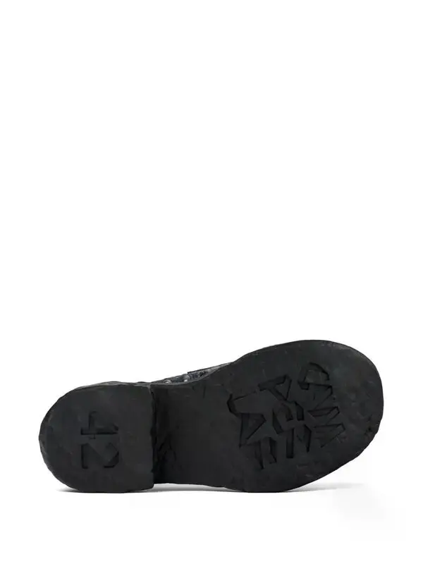 Camper Vamonos Croc-effect Leather Loafers