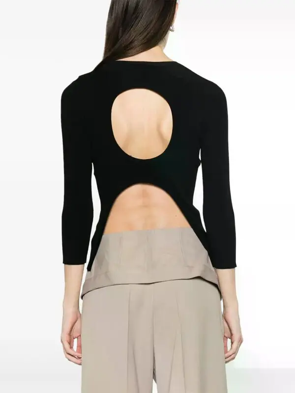Tibi Giselle Ribbed-knit Jumper