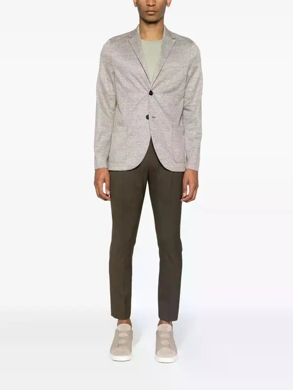 Harris Wharf London Single-breasted Knitted Blazer