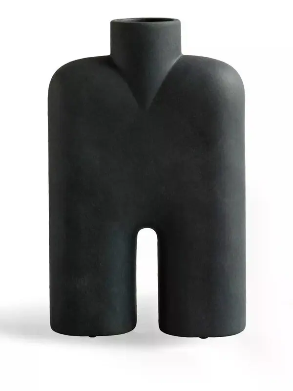 101 COPENHAGEN Medium Cobra Tall Vase - Black