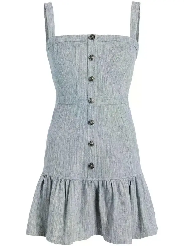 Cinq À Sept Mina Mélange Minidress - Blue
