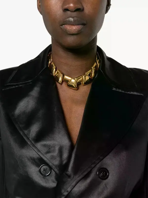 Saint Laurent Saharienne Double-breasted Blazer