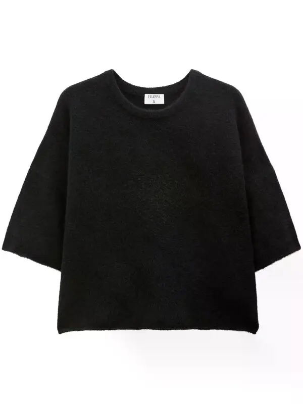 Filippa K Yak Knitted Top - Black