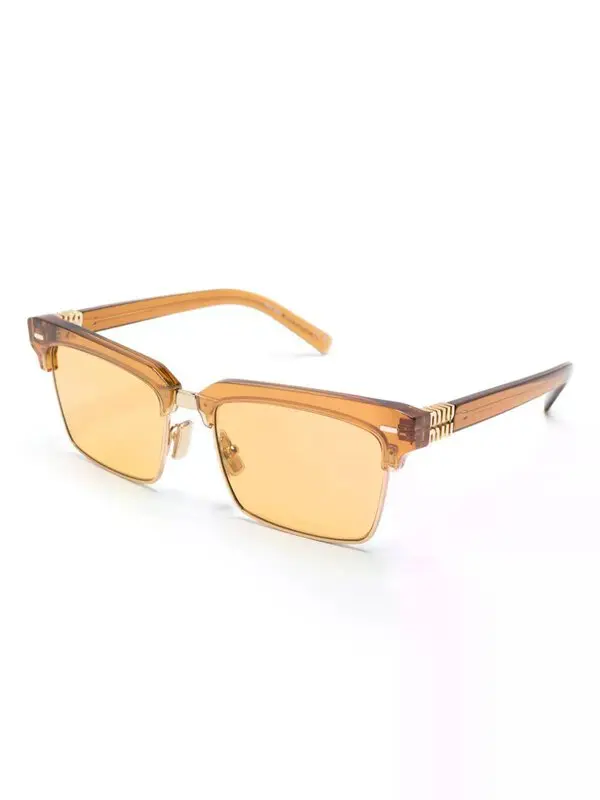 Miu Miu Rectangle-frame Sunglasses