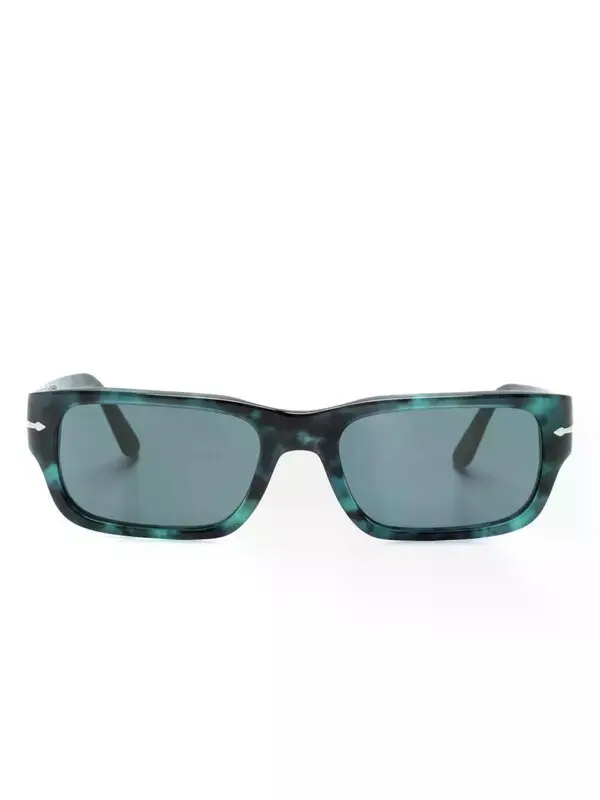 Persol Adrien Rectangle-frame Sunglasses - Blue