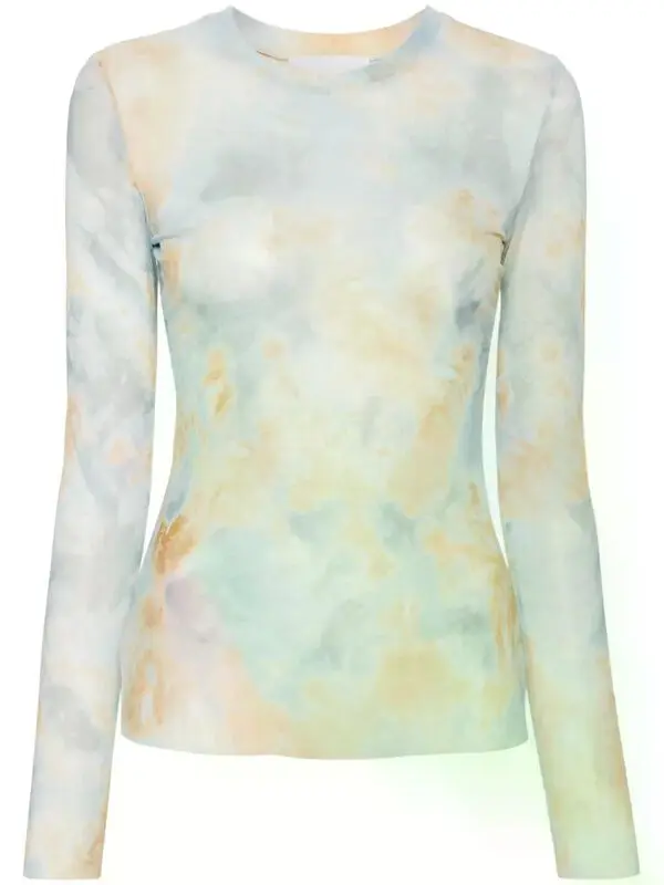 Erika Cavallini Graphic-print Top - Blue