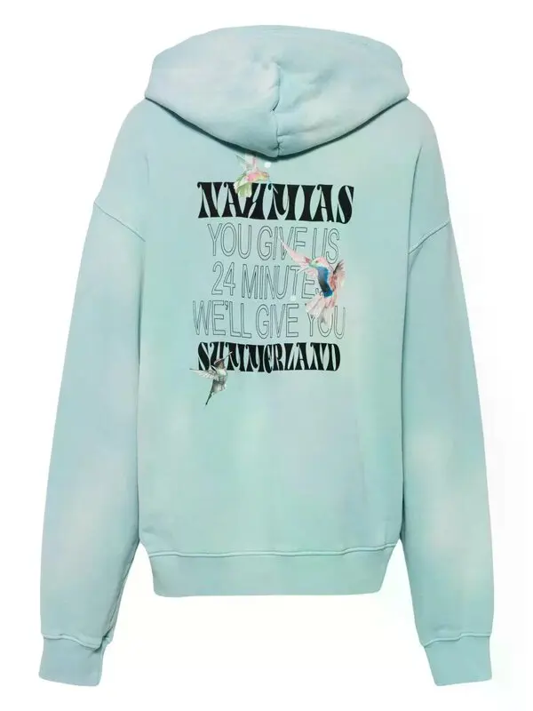 NAHMIAS Logo-print Cotton Hoodie