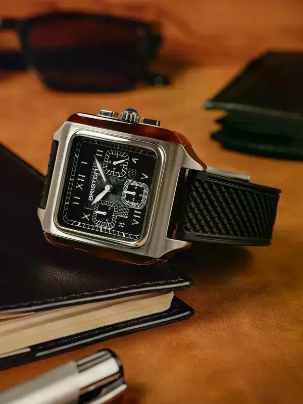 BRISTON Streamliner Kennedy Chronograph Stainless Steel Watch
