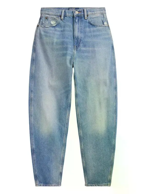 Polo Ralph Lauren Light-wash Distressed Jeans - Blue