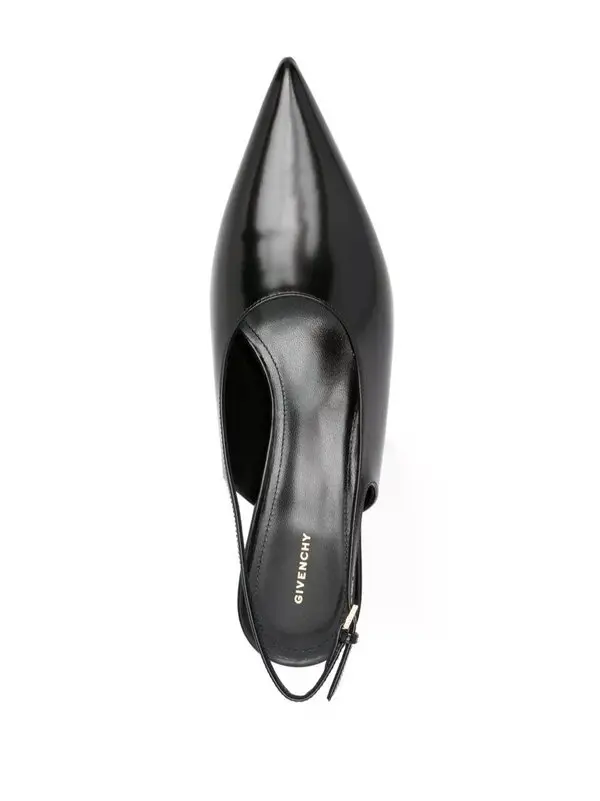 Givenchy 55mm Leather Slingback Pumps