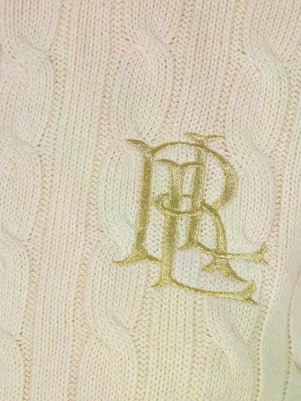Ralph Lauren Logo-embroidery Cardigan - Neutrals