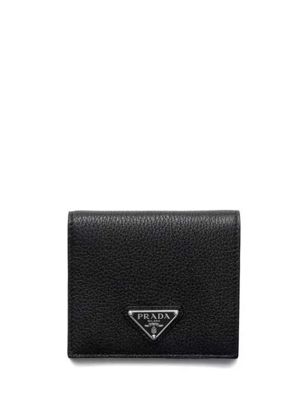 Prada Leather Wallet - Black