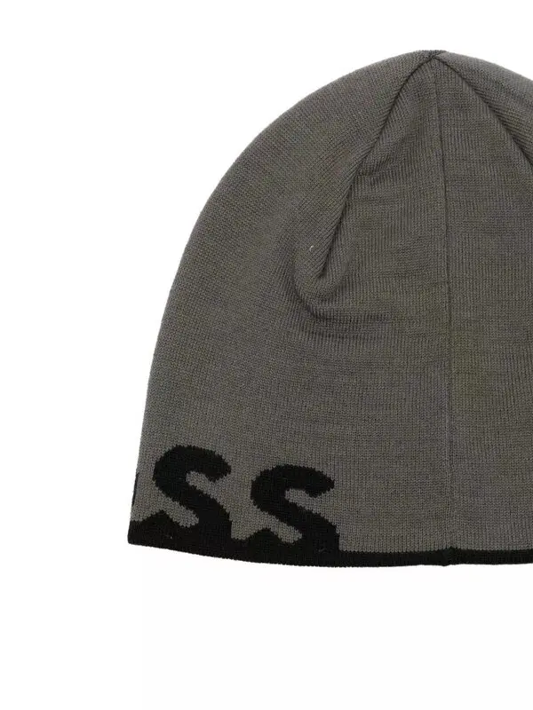 BOSS Jacquard Logo Beanie