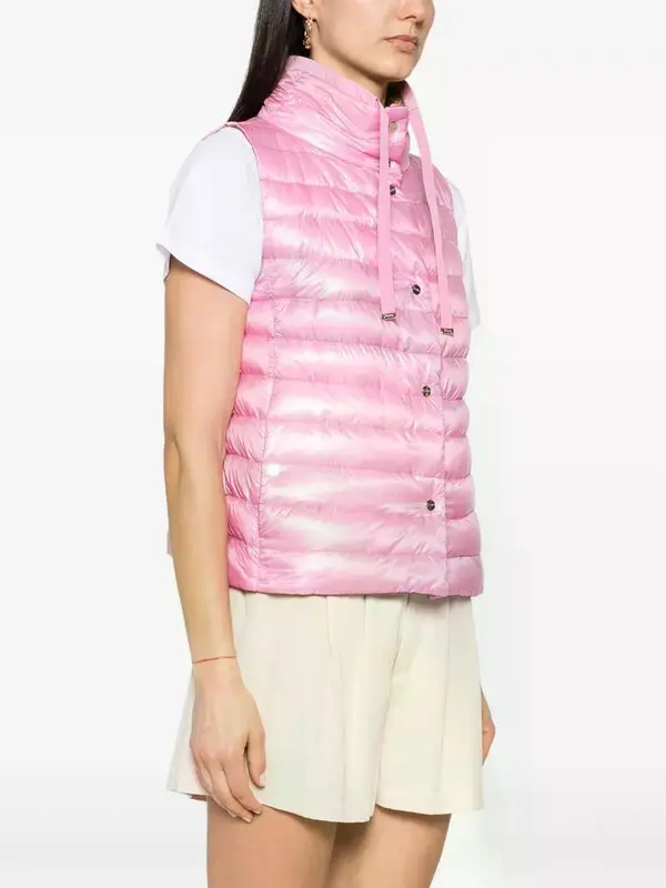 Herno Reversible Puffer Gilet - Pink
