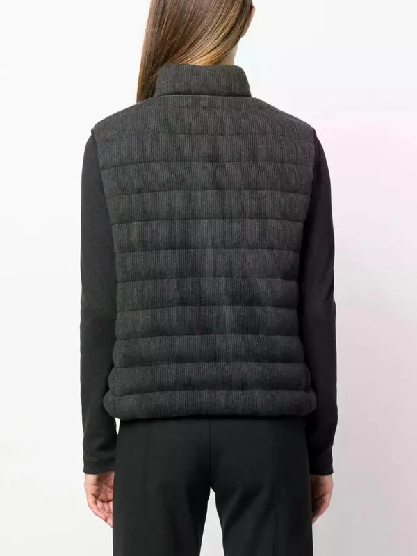 Brunello Cucinelli Padded Ribbed Gilet