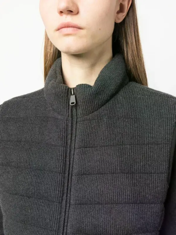 Brunello Cucinelli Padded Ribbed Gilet