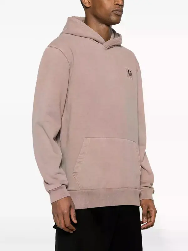 Fred Perry Logo-appliqué Hoodie
