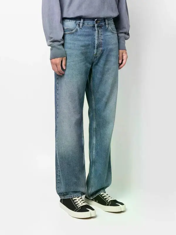 Carhartt Work In Progress Mid-rise Wide-leg Jeans