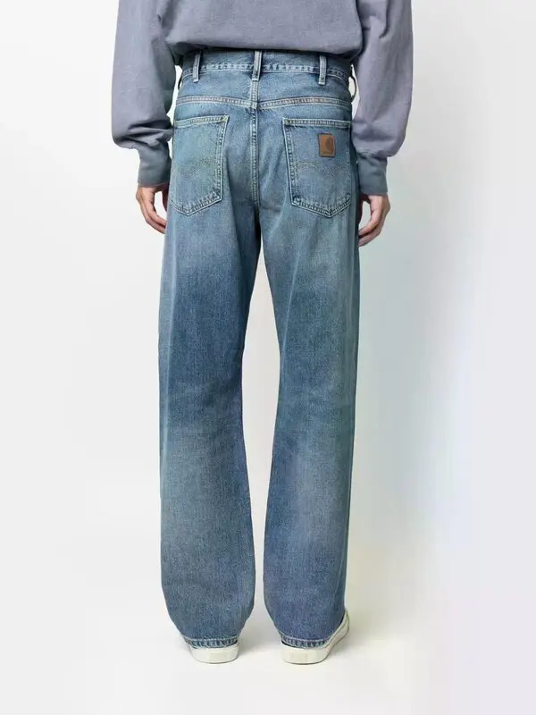 Carhartt Work In Progress Mid-rise Wide-leg Jeans