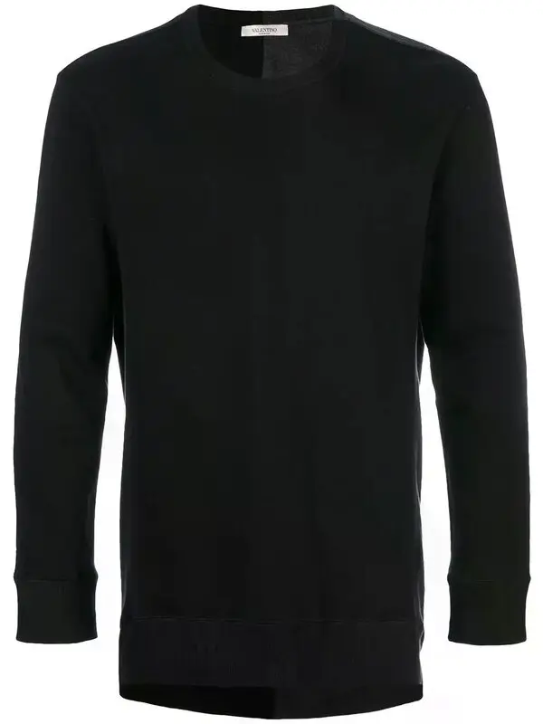 Valentino Garavani Back Print Jumper - Black