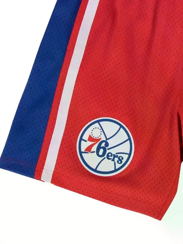 Mitchell & Ness 1996/97 Philadelphia 76ers Scarlet Swingman Shorts - Red