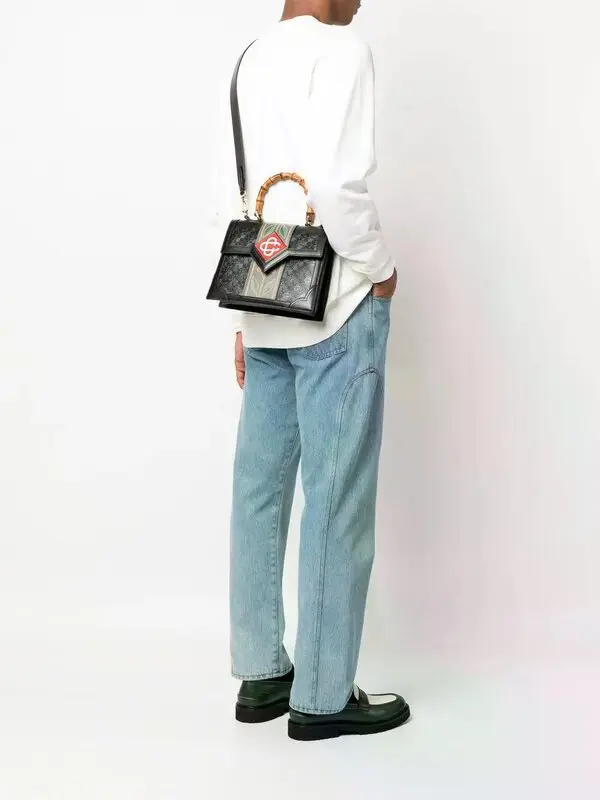 Casablanca Jeanne Logo-patch Tote Bag