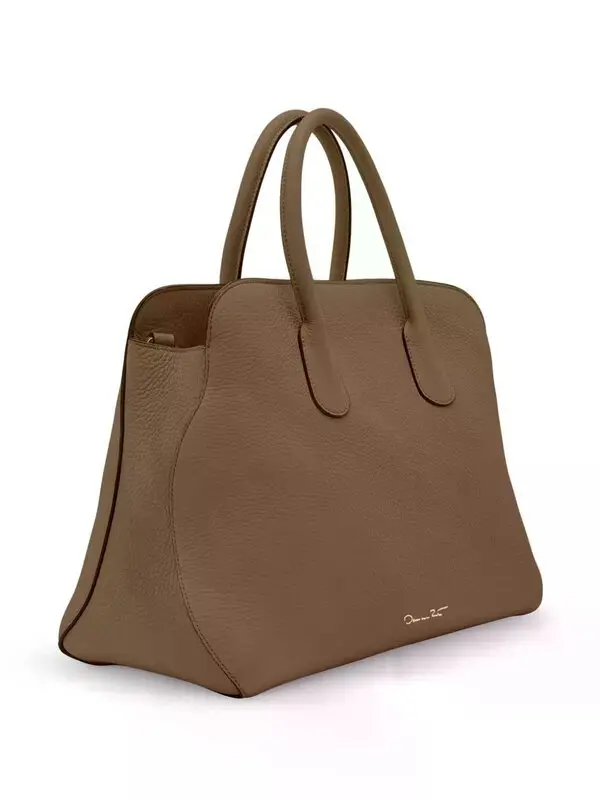 Oscar De La Renta The Ivy Tote Bag - Grey
