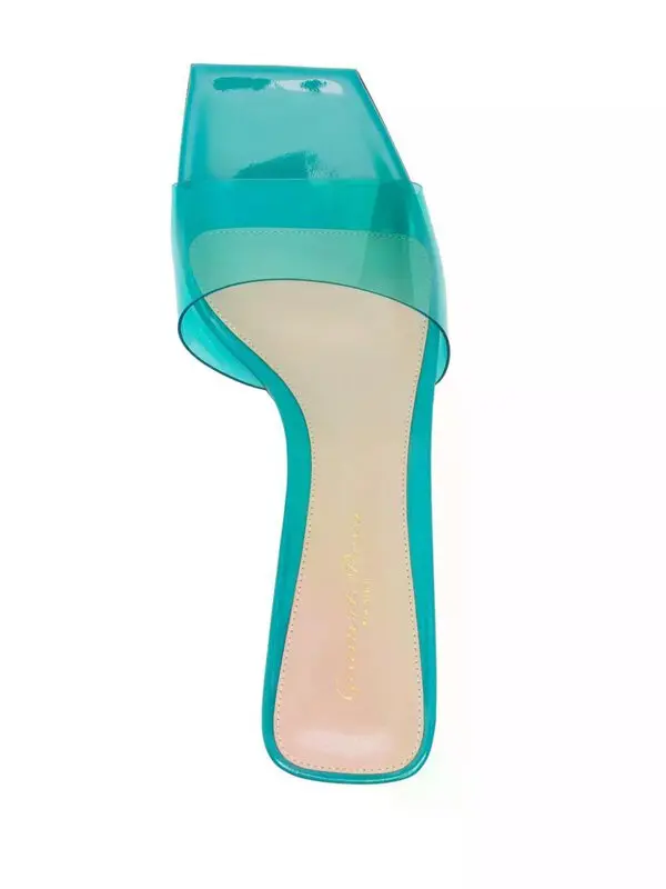 GIANVITO ROSSI Cosmic 55mm Mules - Blue