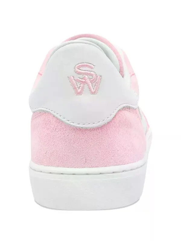 STUART WEITZMAN Suede Lace-up Sneakers