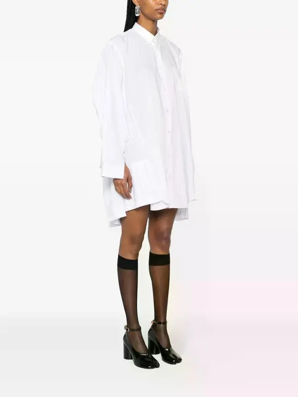 Junya Watanabe Plissé Poplin Shirt
