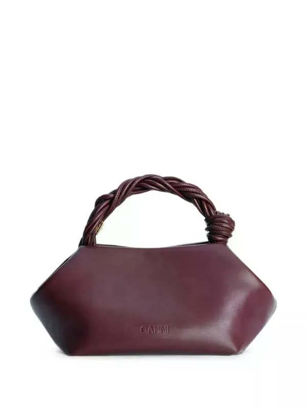 GANNI Small Bou Cross Body Bag - Red