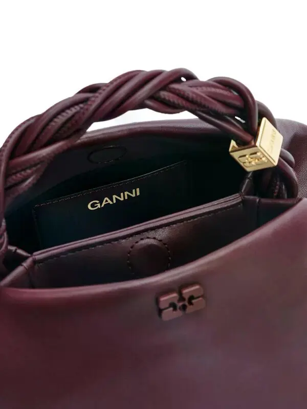 GANNI Small Bou Cross Body Bag - Red