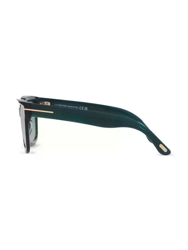 TOM FORD Square Frame Sunglasses - Blue